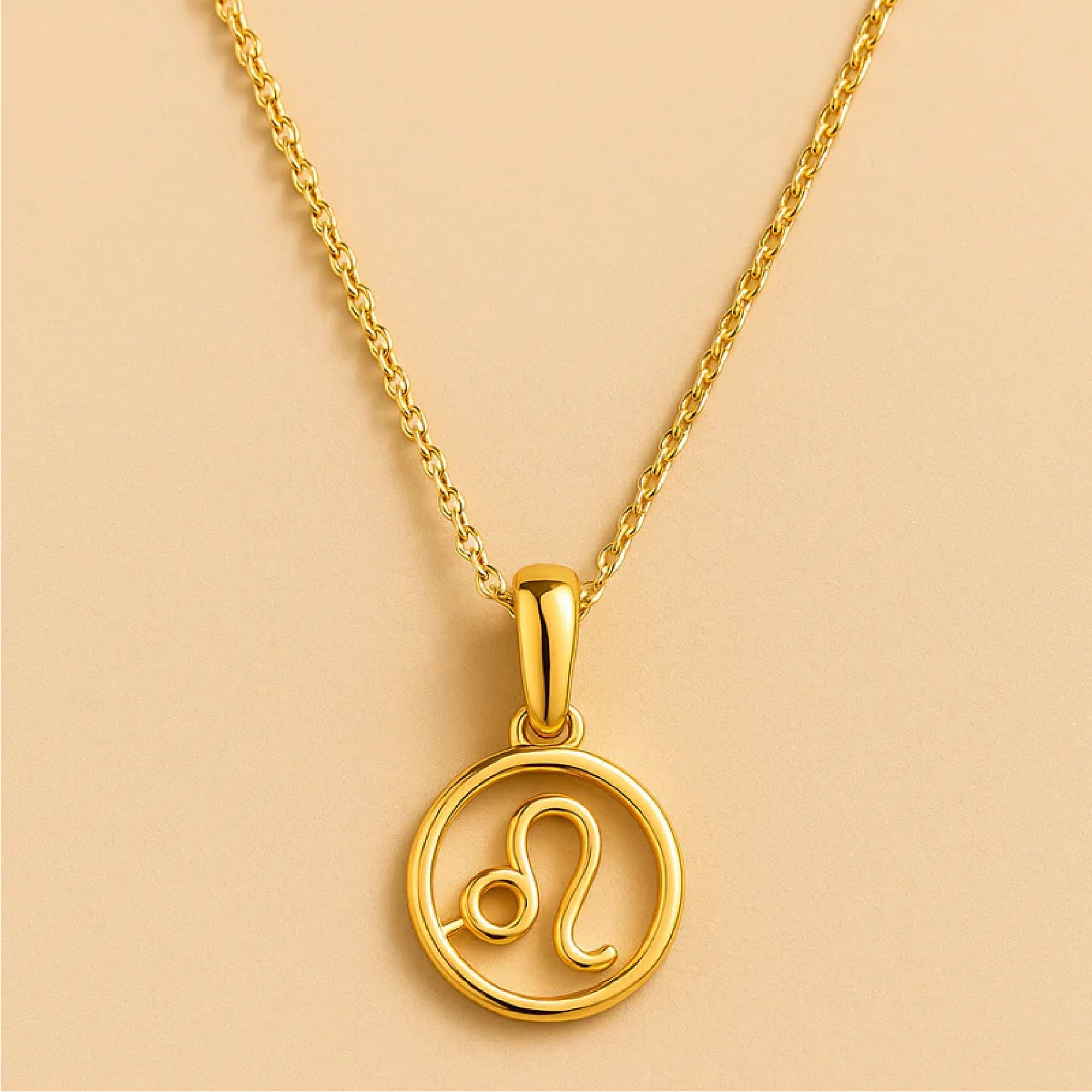 Zodiac Hanger Ketting | Gouden Afwerking